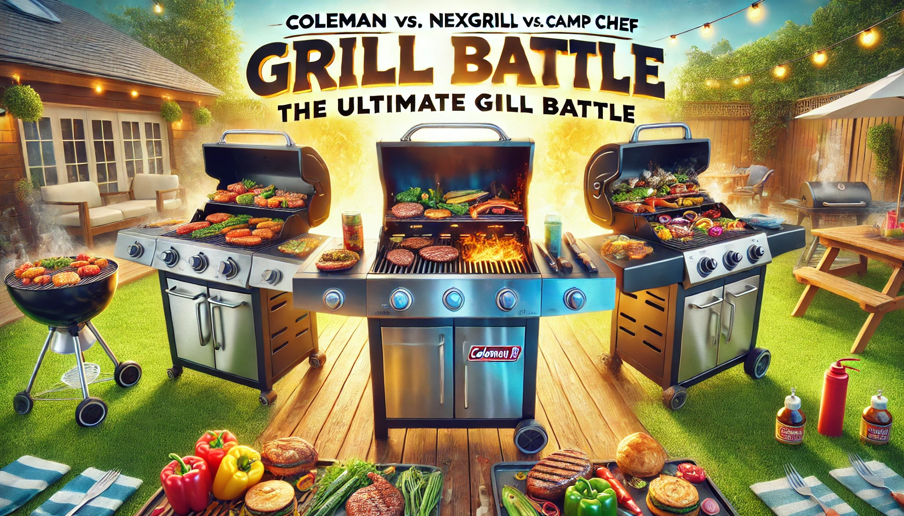 Coleman vs. Nexgrill vs. Camp Chef: The Ultimate Grill Battle